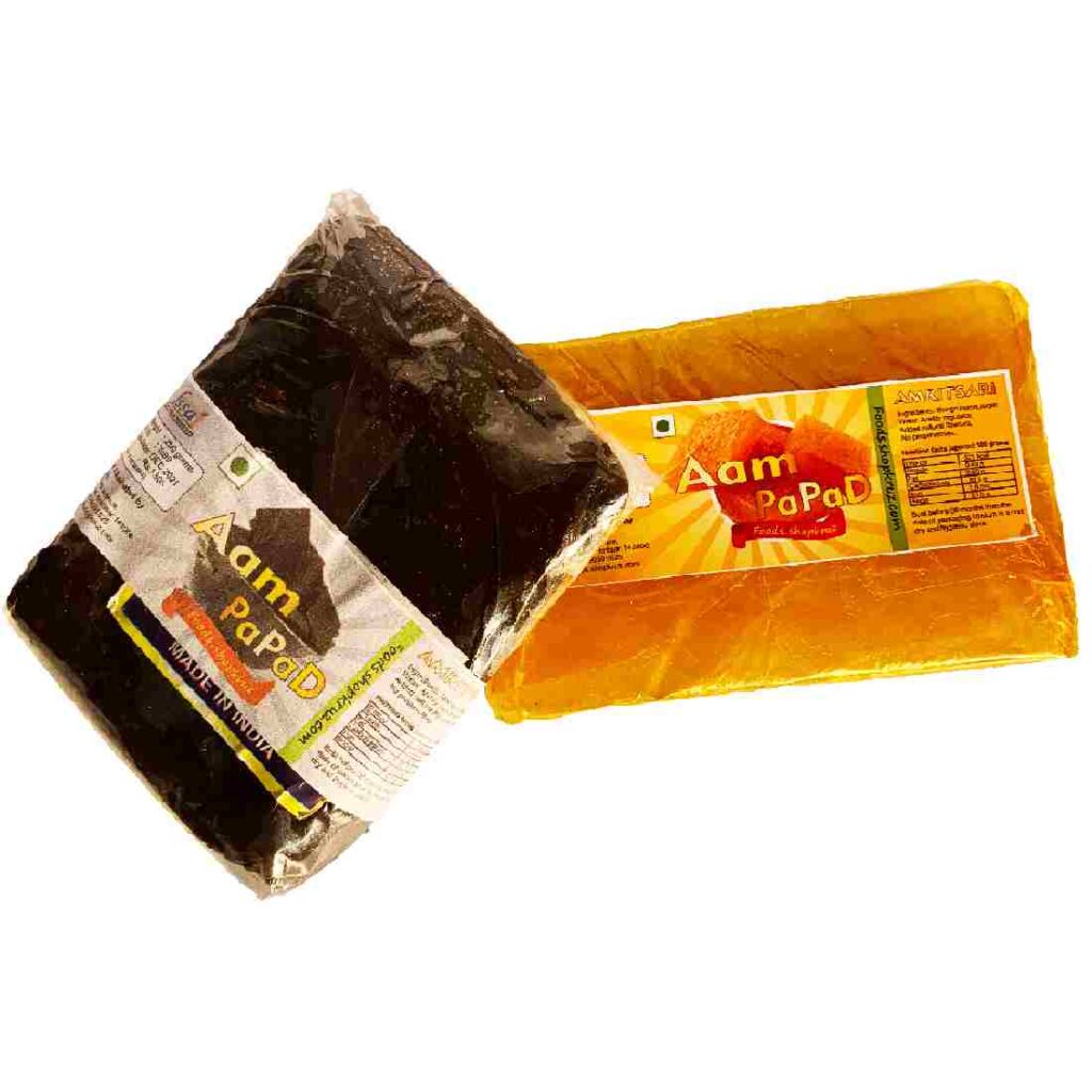 Combo Pack of Khatta aam papad & Meetha Aam Papad 400 grams – Foods ...